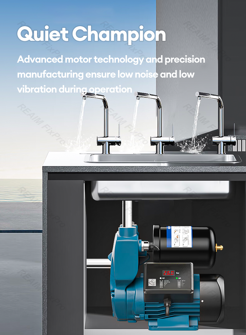 REAIM Automatic Booster Pump Jet Pump Jetmatic Water Pump 600W/370W ...