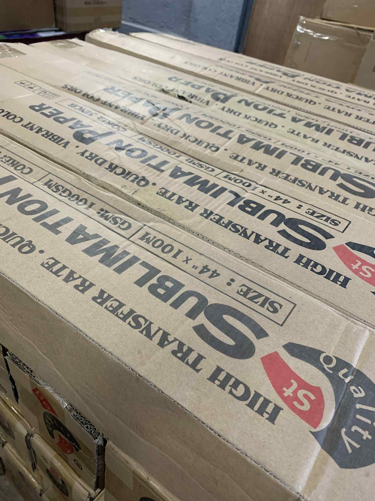 QUICK DRY 44 INCHES SUBLIMATION PAPER ROLL | Shopee Philippines