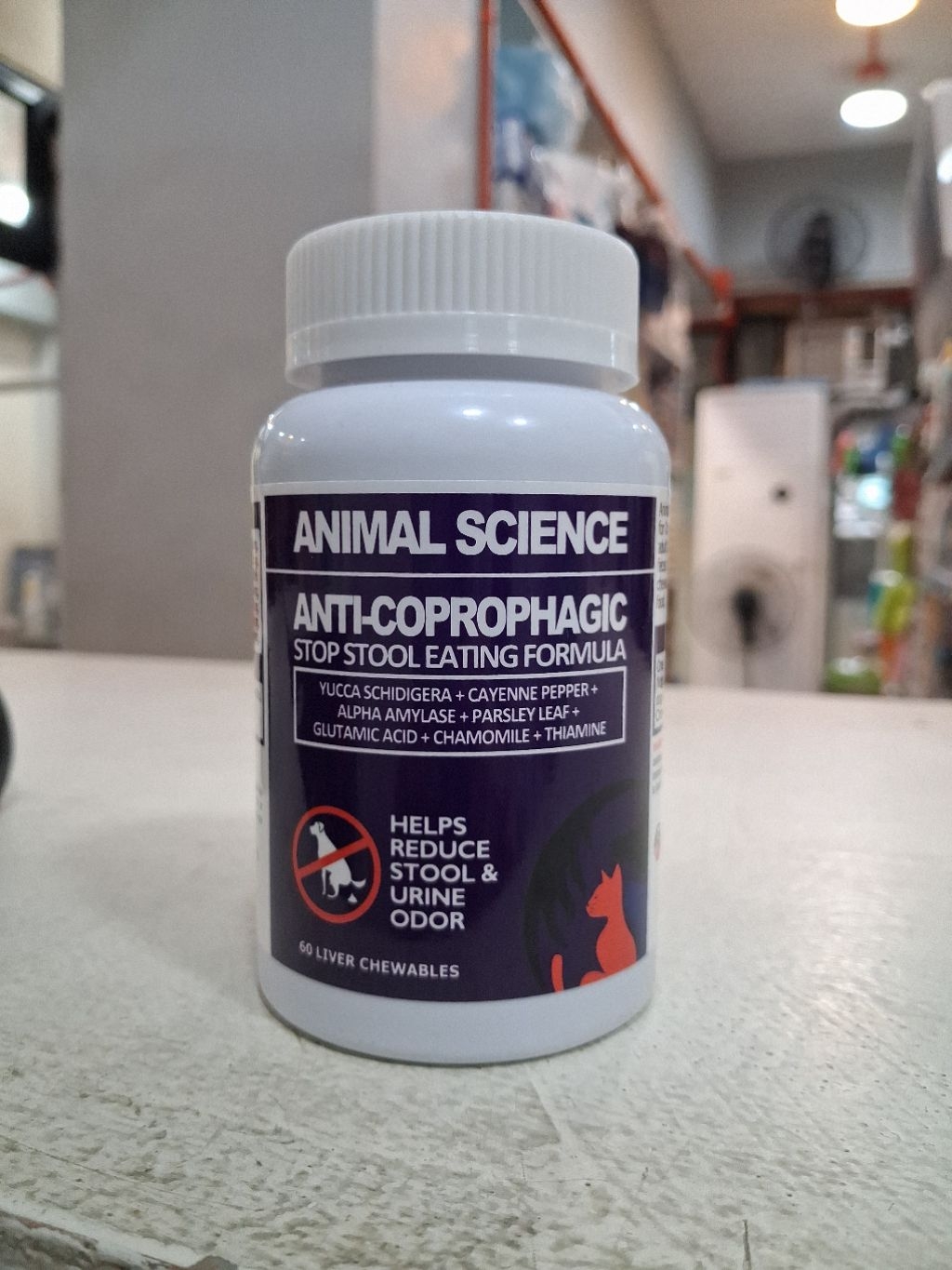ANIMAL SCIENCE ANTI-COPROPHAGIC STOP STOOL EATING FORMULA TABLET 1 ...