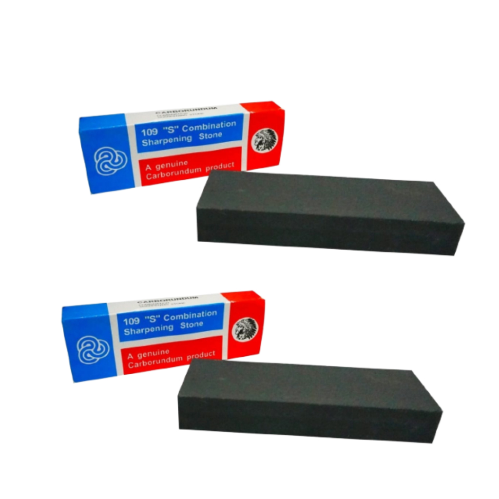 Carborundum Combination Sharpening Stone Dual Grit Whetstone for Knife ...