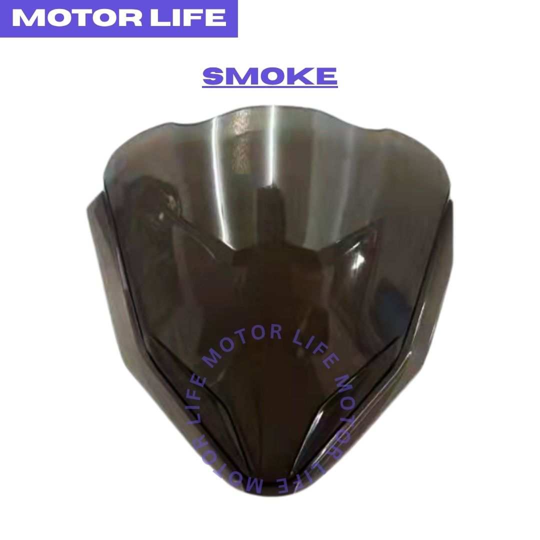 COD Honda Click 150/125 Visor Windshield Garnish Color Smoke/Clear ...