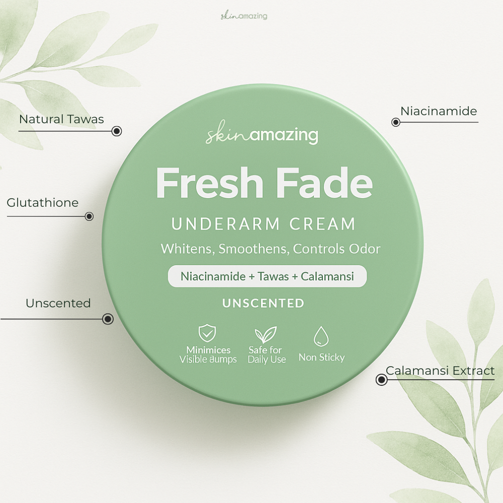 BUY 3 TAKE 1 Skin Amazing Unscented Fresh Fade Underarm Cream Tawas ...