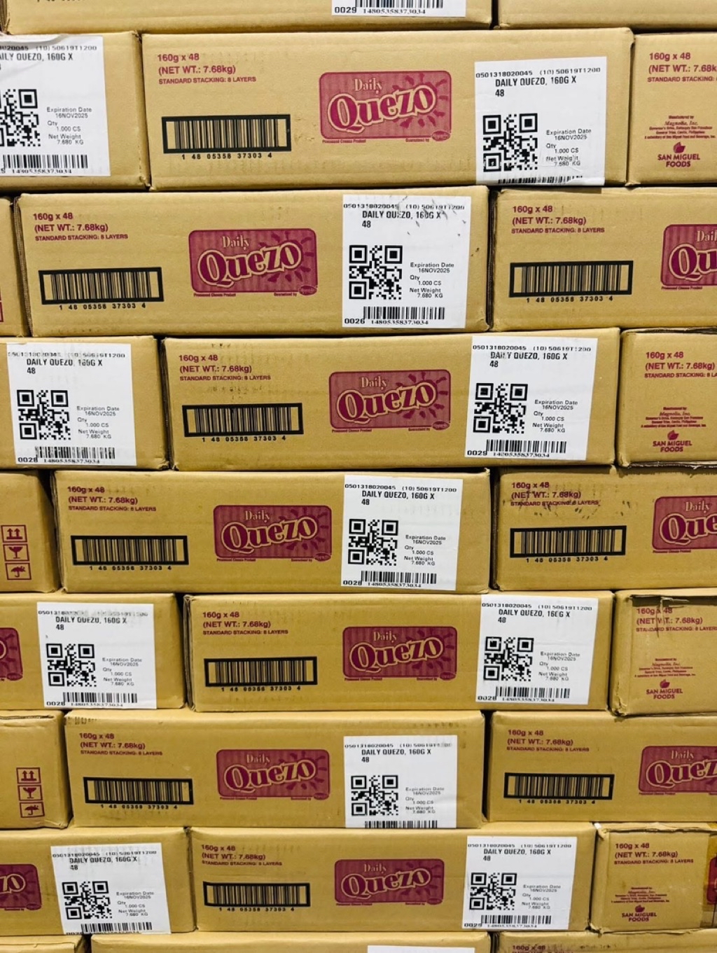Magnolia Daily Quezo 160g 48Inner Per Box Cheese Dairy Baking Bake ...