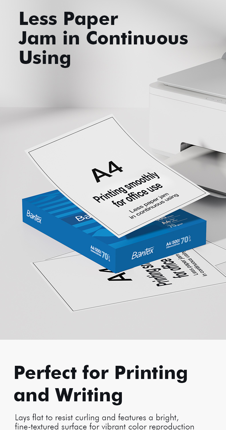 Deli&Bantex Copy Bond Paper A4 High Performance Copy Printing Paper ...