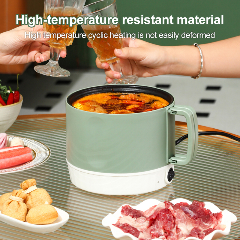 1.5L Mini Electric Cooker with Foldable Handle Mini Rice Cooker ...