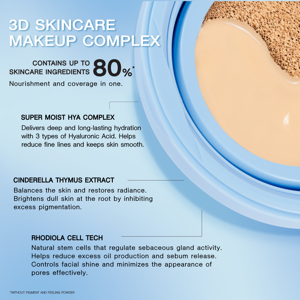 MizuMi Filter Effect Airy Skincare Cushion SPF50+ PA++++ | Shopee ...