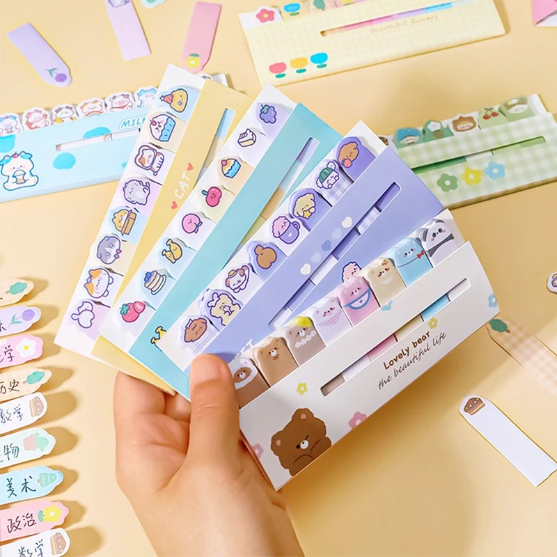 GOODAY sticky notes cute cartoon memo pad 120 sheets for students ...