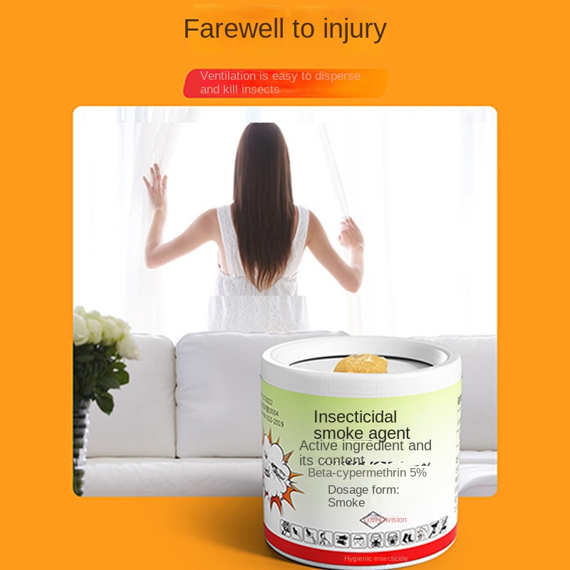 6/12PCS Smoke Insecticide Herb Repellent Insecticide Cockroach Indoor ...