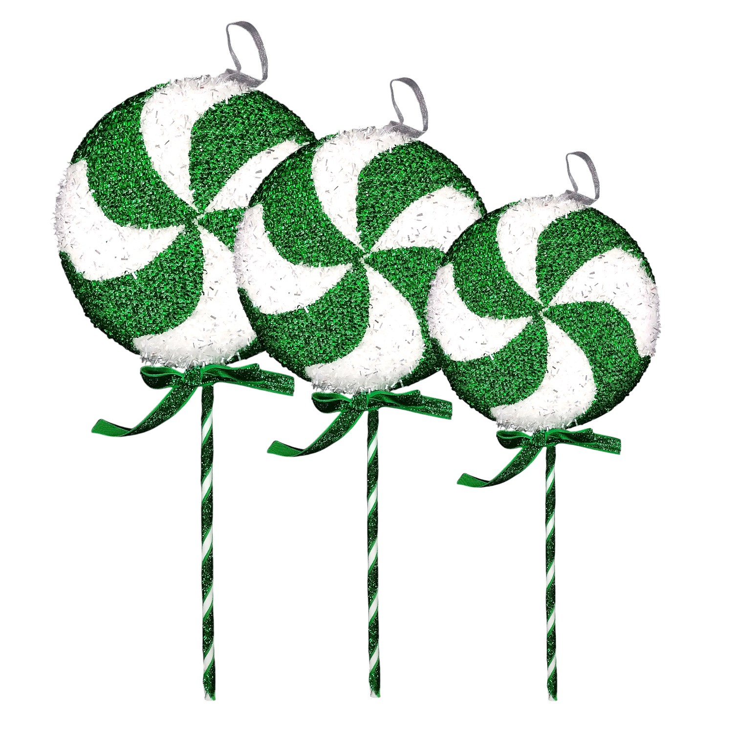 30cm,44cm,46cm Christmas Tree Big Foam Lollipop Ornaments DecorHanging ...