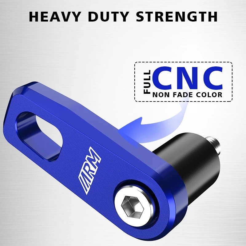 ARM Aluminum Motorcycle Hook CNC Multi-Purpose Universal With Sticker ...