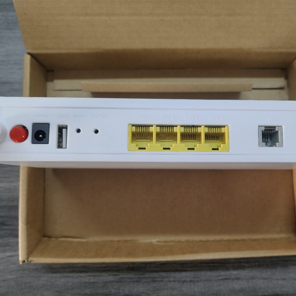 NEW ZTE F670L GPON ONT V2 2.4G 5G WIFI 4 vlan usb 11 indicator lights ...