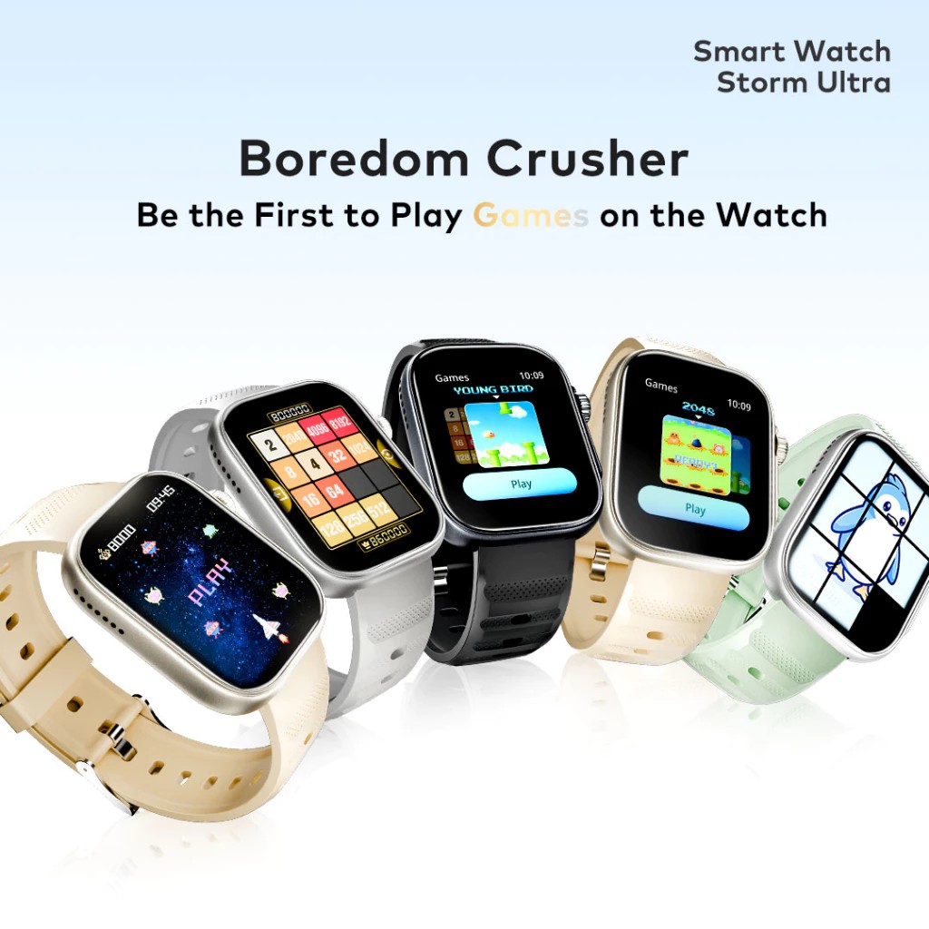 itel O23 Smart Watch Storm Ultra | 2.02" HD Scratch proof | Metal ...