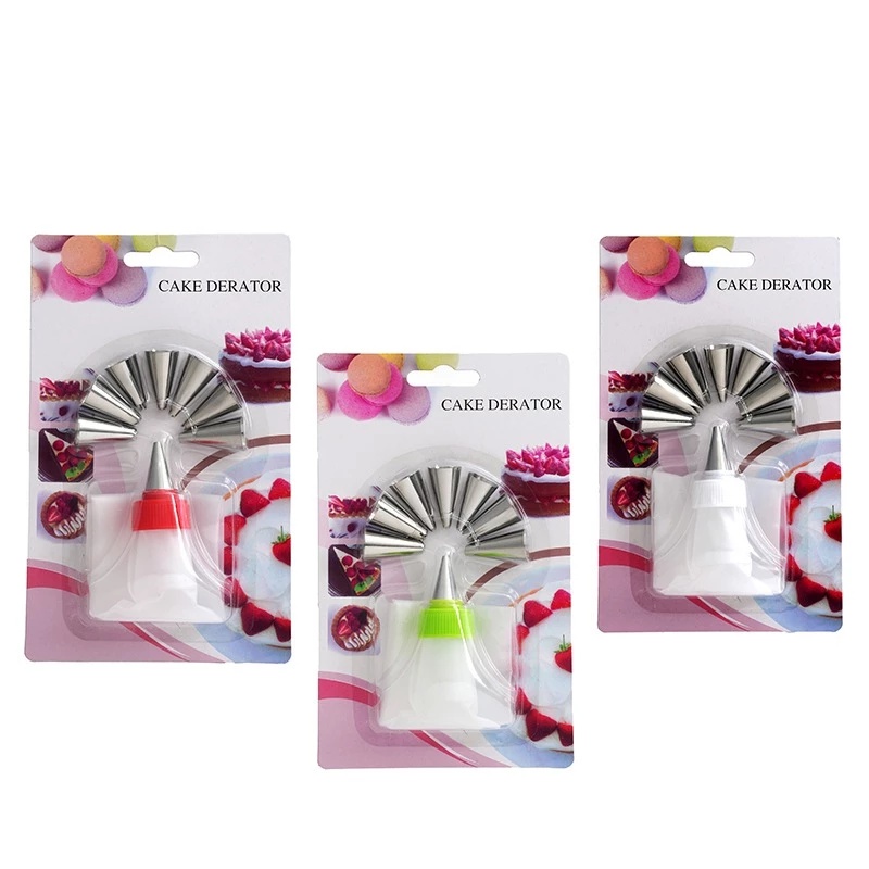 Kitchen multi-size cake cream piping set cookie frosting molding tools ...