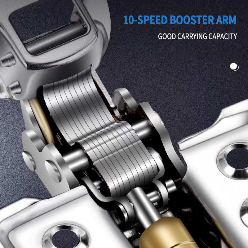 Removable 1.2 Hinges-2-Stage Force Hydraulic Soft Close Concealed 304 ...