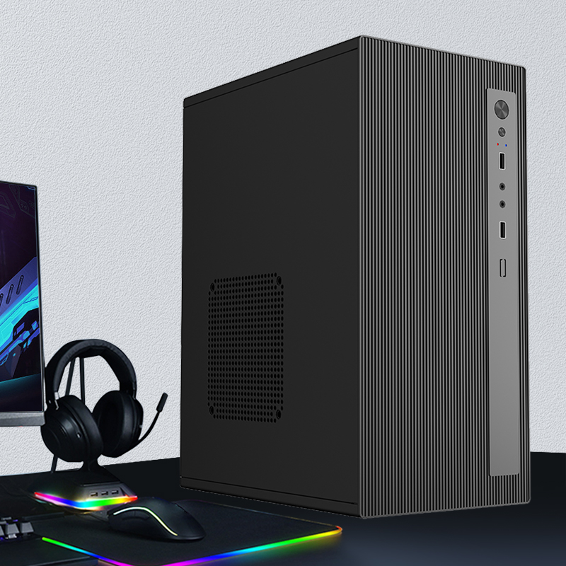Esgaming CA03 Micro ATX/ITX Pc Case Desktop Computer Case Black Office ...