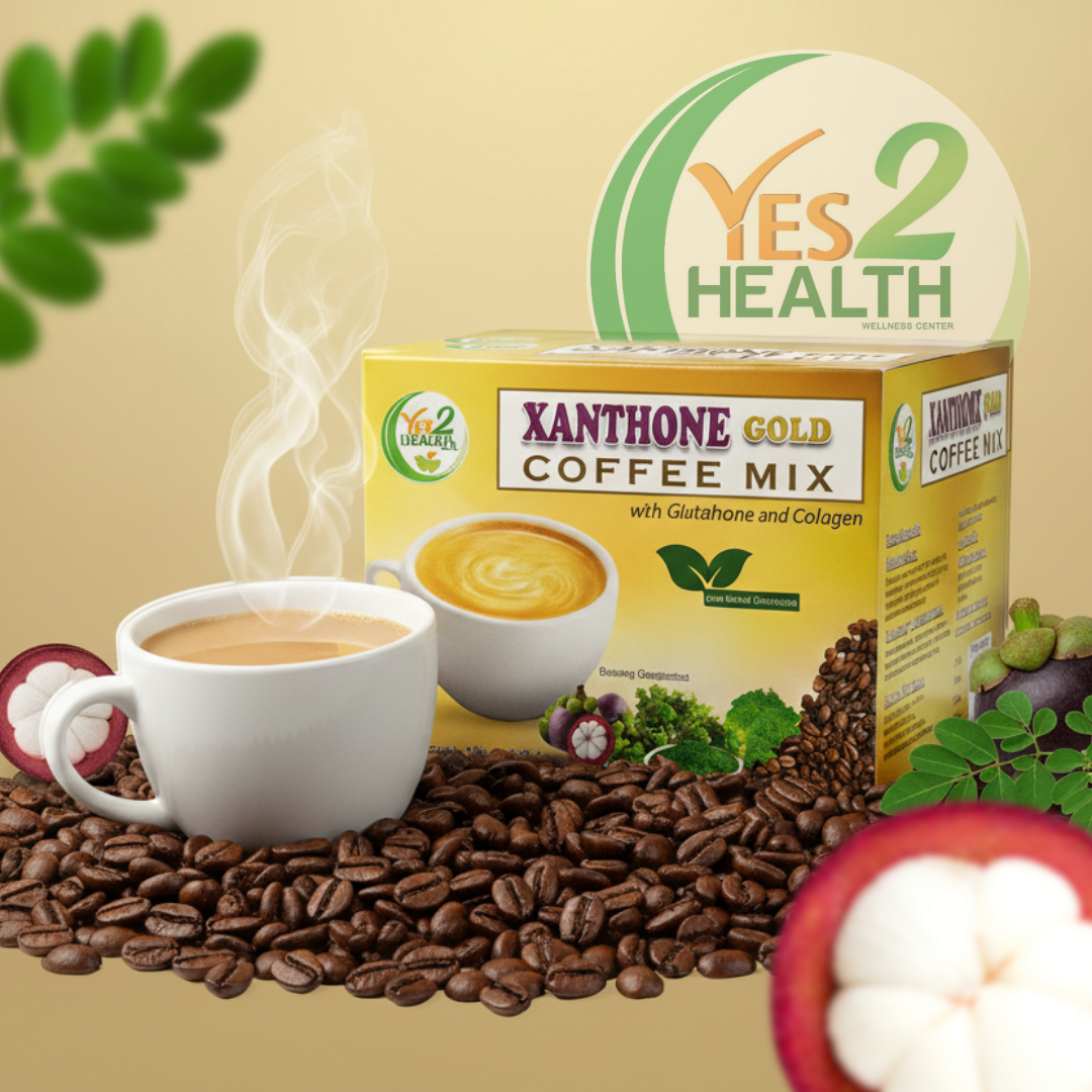 Xanthone Gold Coffee Mix w/ Glutathione & Collagen | Stevia Sweetened ...