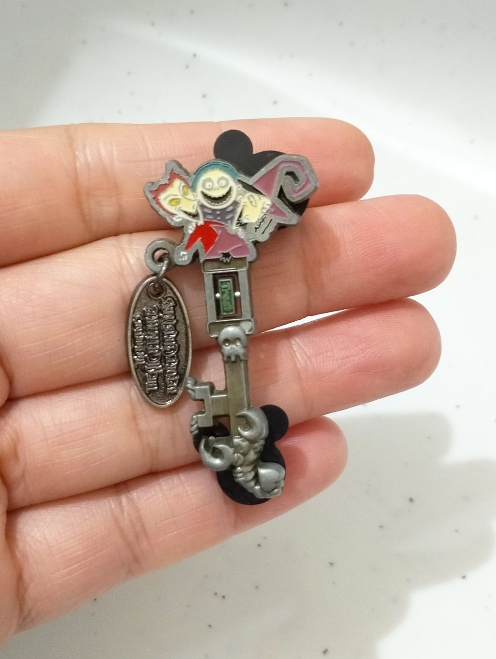 2010 Nightmare Before Christmas Key Limited Edition Metal Pin | Shopee ...