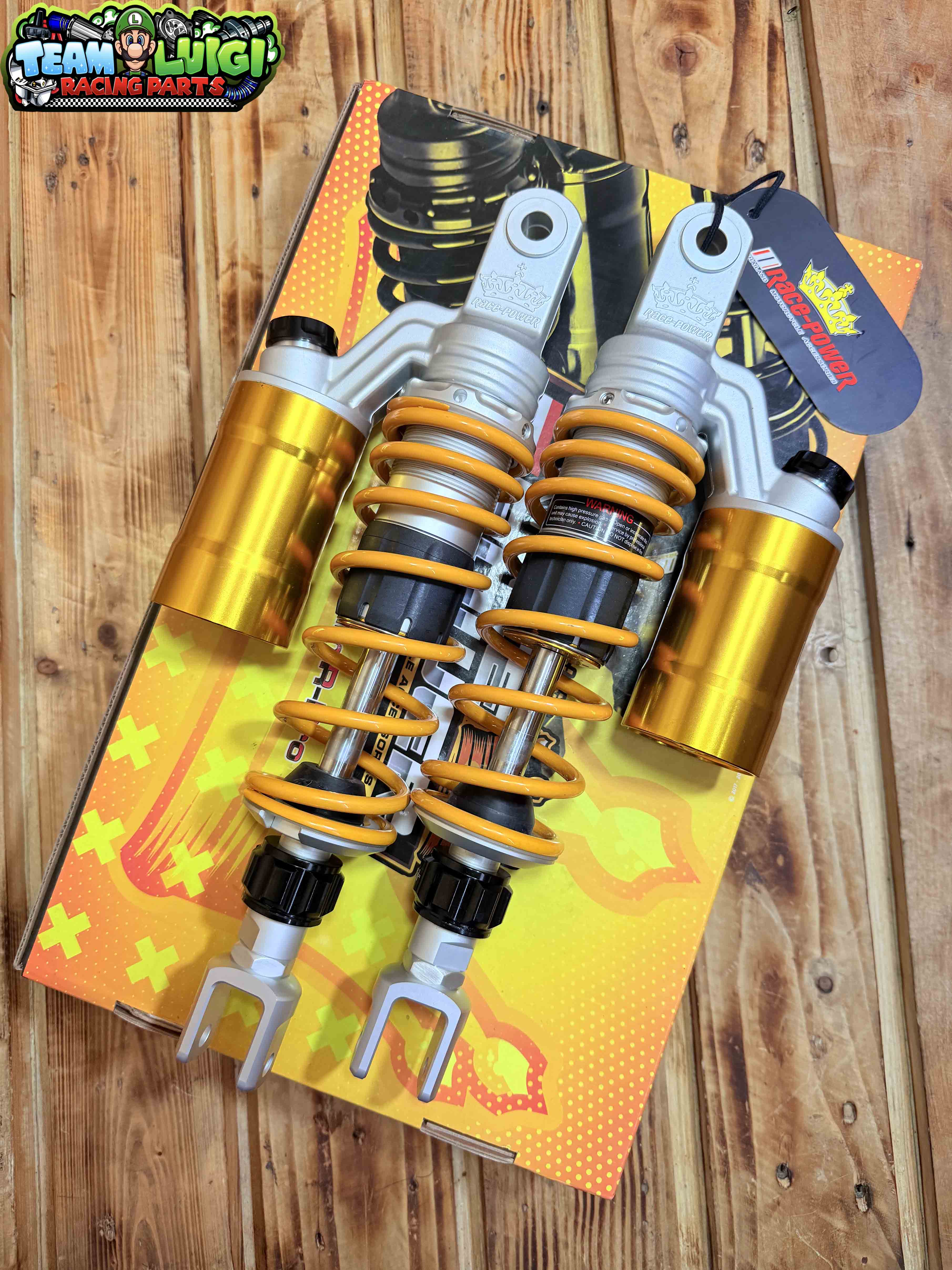 RACE POWER AEROX, NMAX REAR SHOCK WITH TANK 305MM-335MM PREMIUM R-PLUS ...