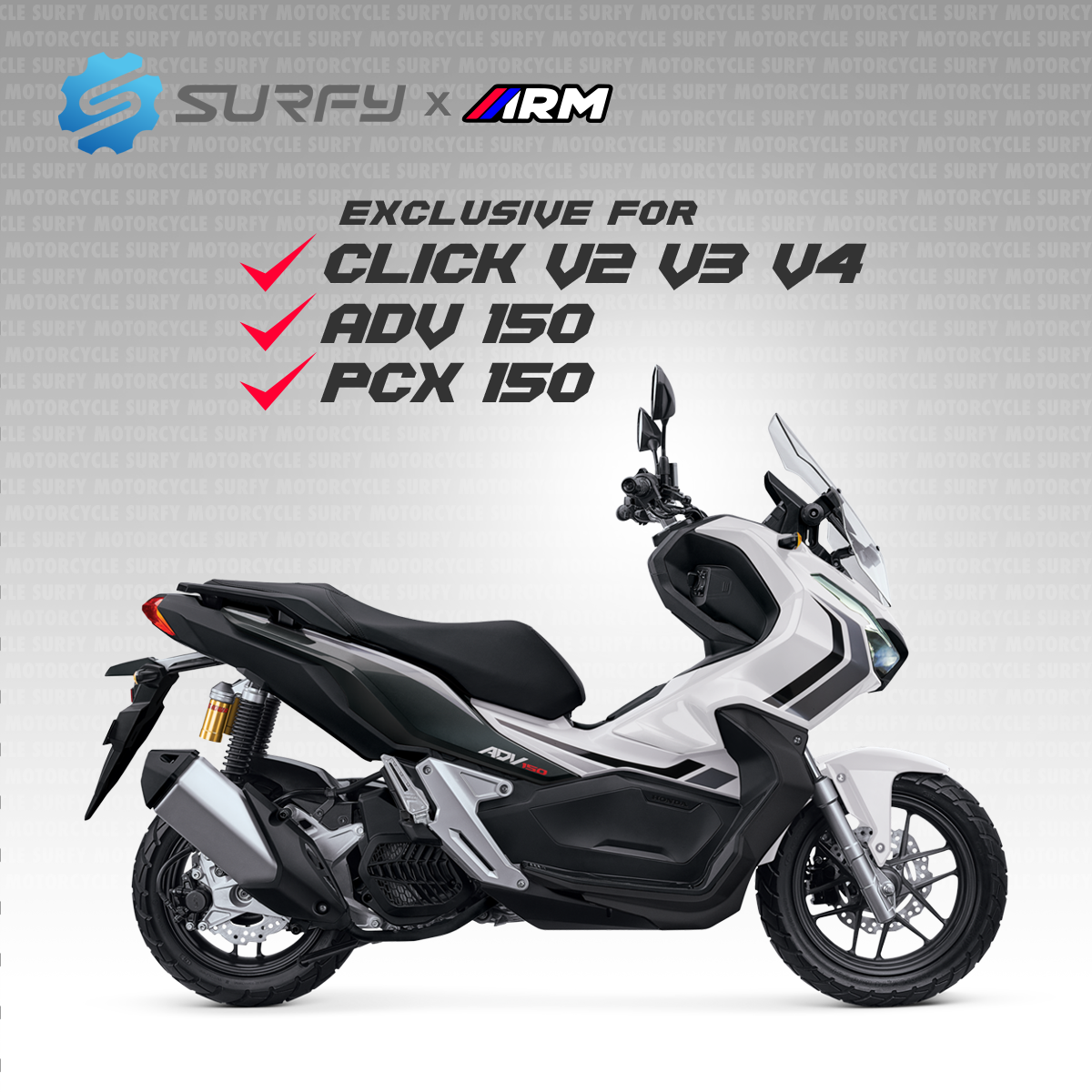 ARM Radiator Cover For Click 125i/150i ADV 150 PCX 150 Premium 304 ...