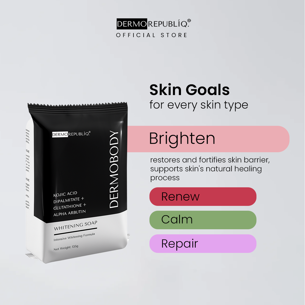 DermoBody Kojic Acid Dipalmitate + Glutathione + Alpha Arbutin ...