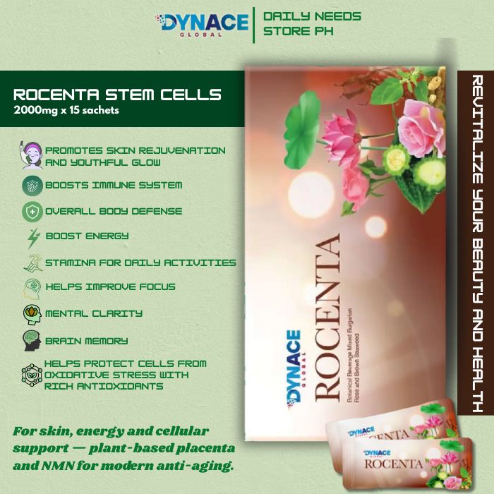 DNSPH Rocenta Stem Cell (15 Sachets) - Boost Immunity & Revitalize Your ...
