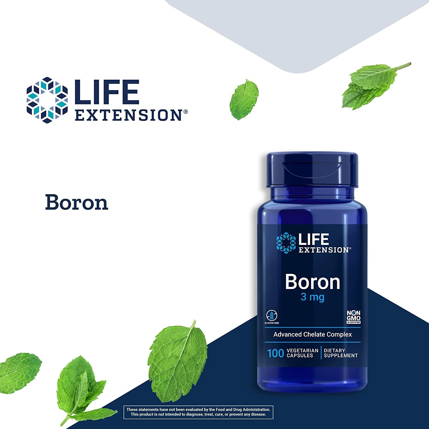 Health Secrets | Life Extension, Boron ( Supports Immune Function ...