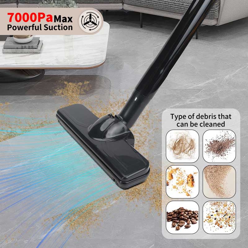 KEELAT KCVC04 Cordless Handheld Vacuum Cleaner 4 Heads portable Dry and ...