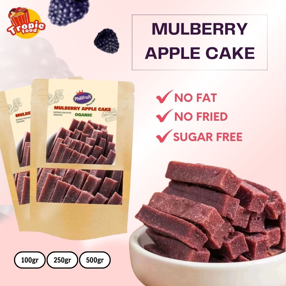 Mulberry Apple Cake – Healthy Low-Calorie Snack for Diet & Energy Boost ...