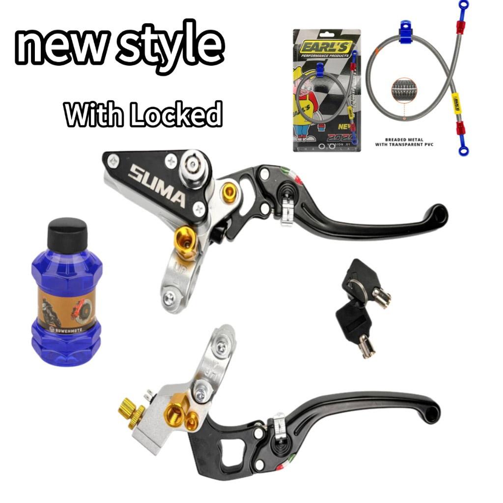 P19 Brake Master With locked CNC Universal Lever forSingle Tank Mio ...