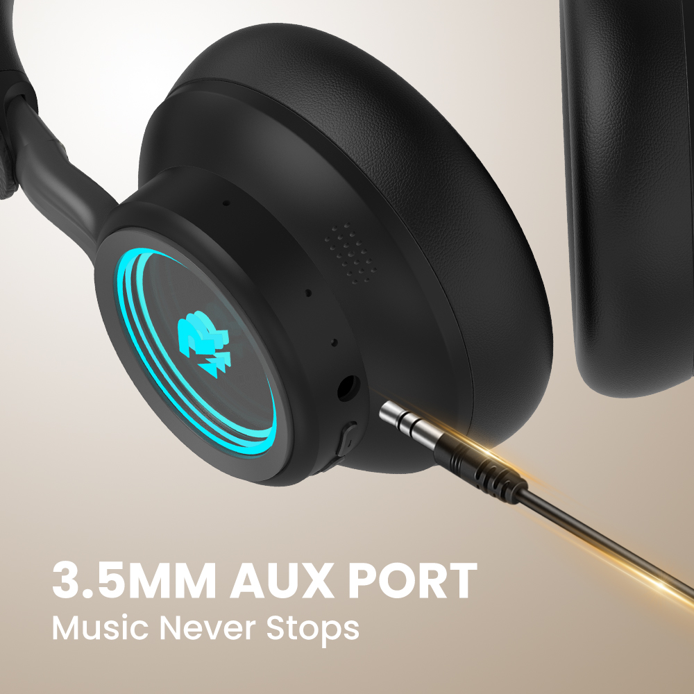 Orashare HS09 ANC Bluetooth Headphone With Dynamic Light Active Noise ...