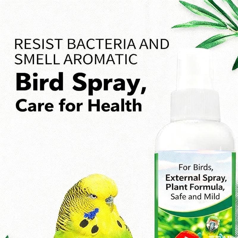 500ml Parrot Anthelmintic Spray Anti Lice & Mites for Birds Lovebirds ...