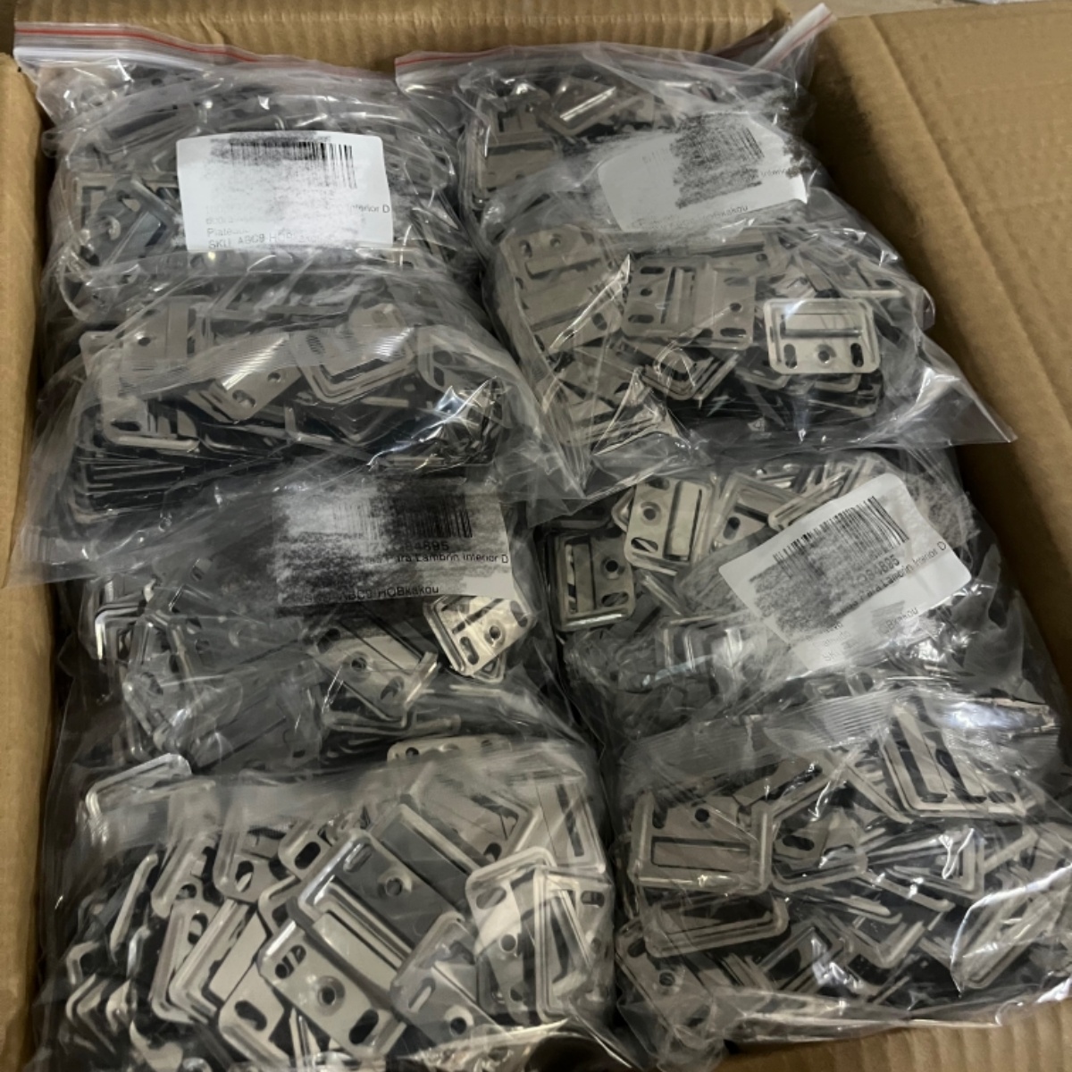 100Pcs Stainless Steel Clips Para Sa PVC Wall Panel WPC Board Clipping ...