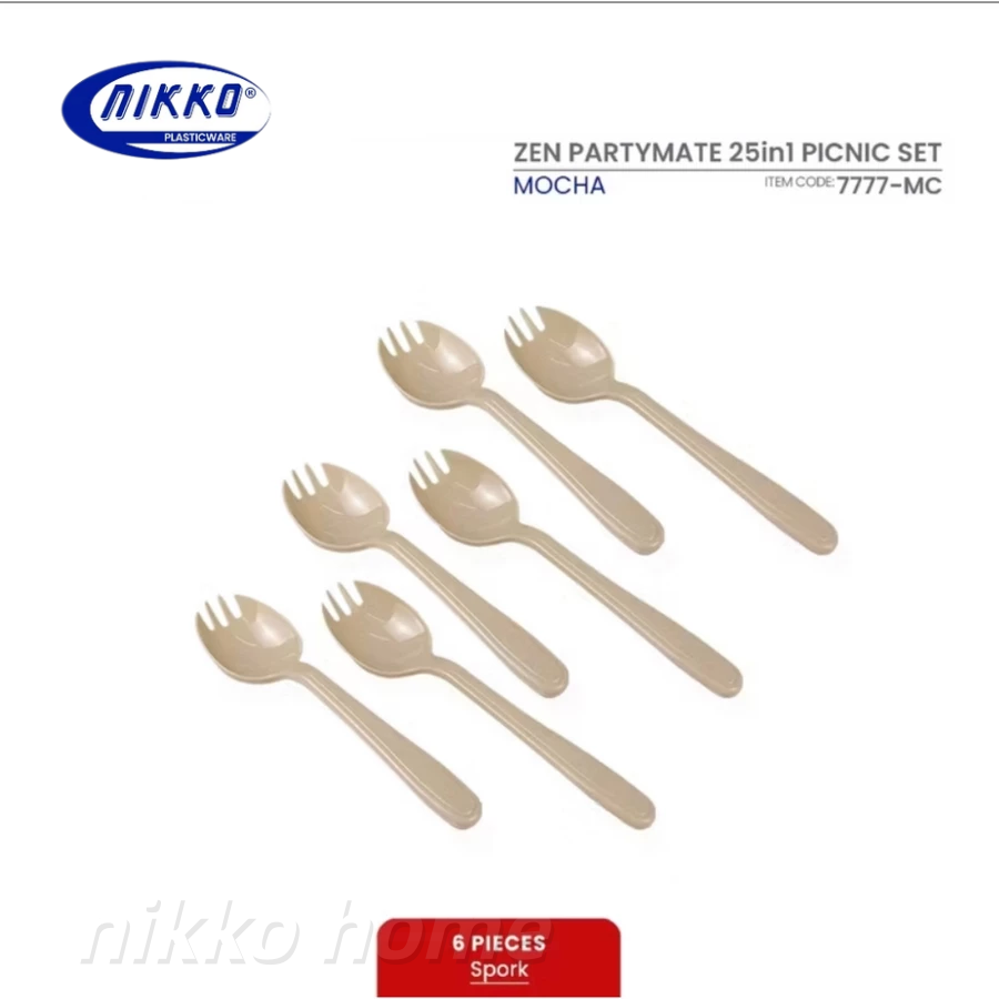 Nikko 25 in 1 Picnic Set with Cutlery/Divider Plate and Sealed Storage ...