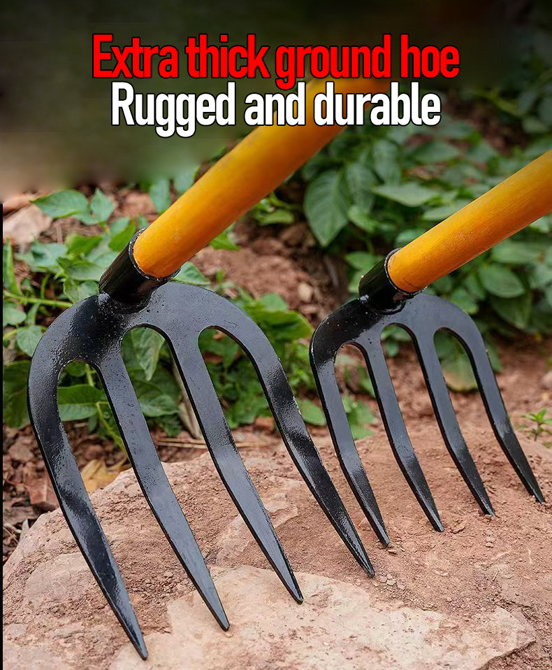 Agricultural rake manganese steel tooth plow rake Hoe Fork for Deep ...