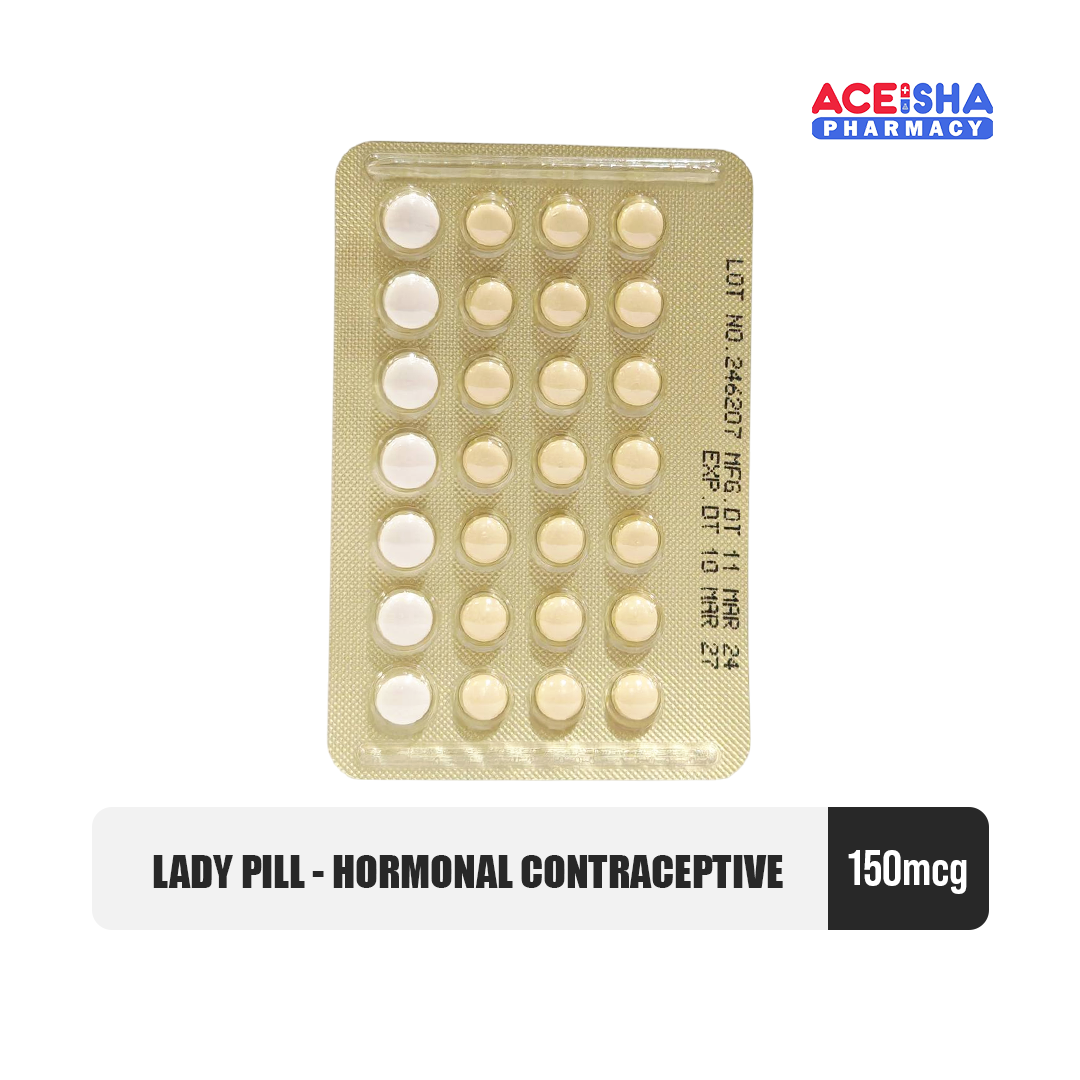 Lady Pills Tablet - Ethinyl Estradiol Levonorgestrel x 1 pad | Shopee ...