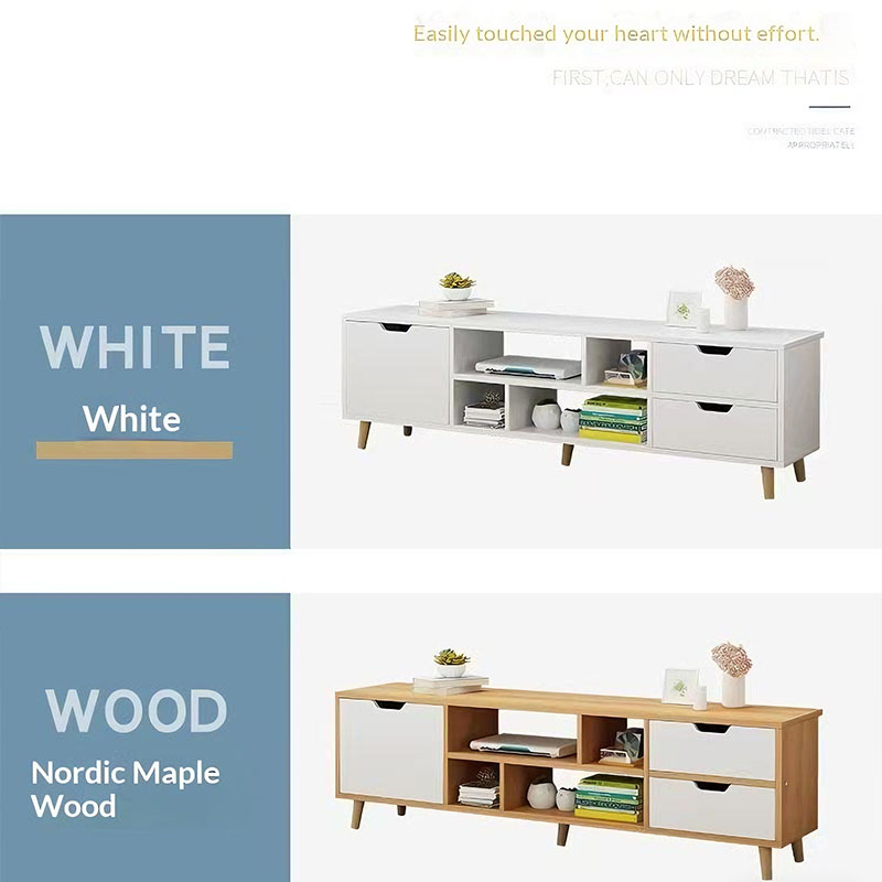 TV Cabinet Furniture Modern Minimalist Living Room 120/140 CM TV Table ...