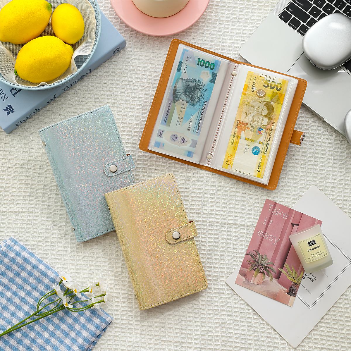 Baya A6 Cash Savings book 100 Envelope Savings Challenge Binder ...