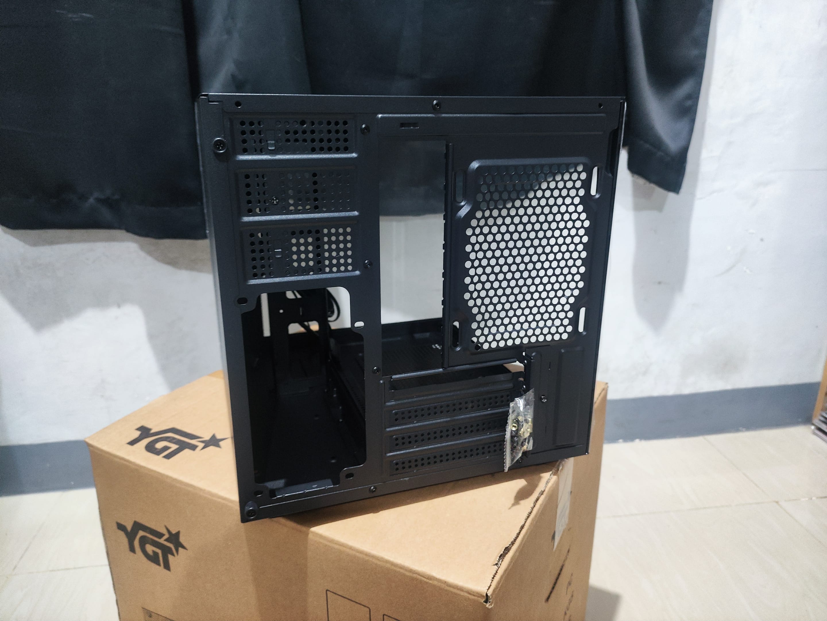 YGT M235 Micro ATX Gaming Case (Black) BrandNew | Shopee Philippines