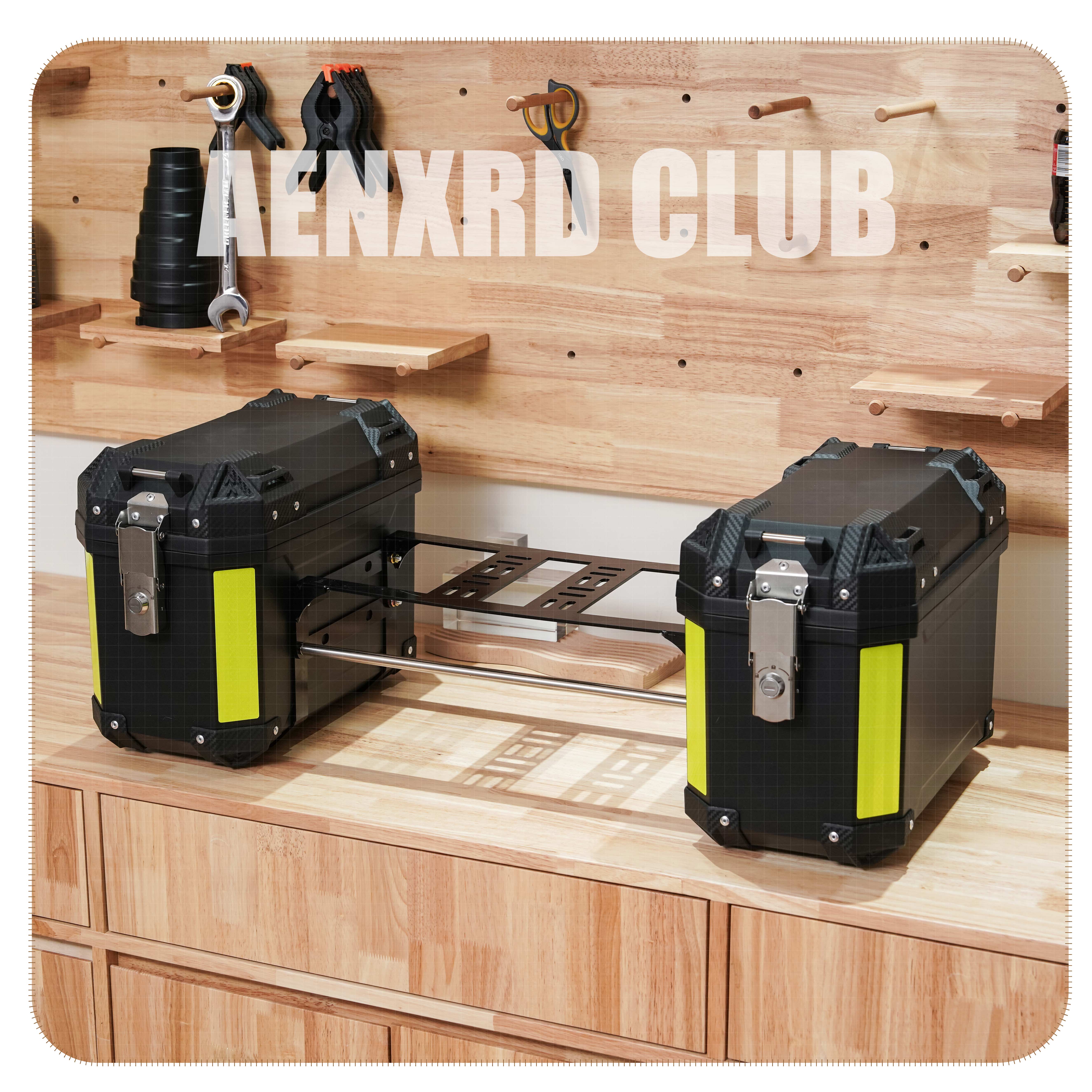 【Ready stock】Motorcycle side case 36L Top Box Motorcycle Box 45L Box ...
