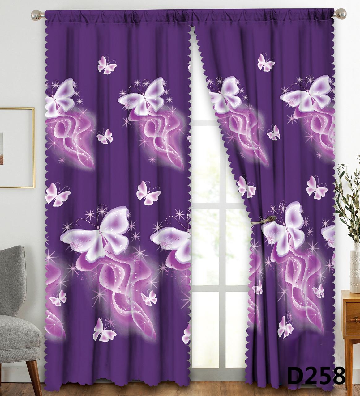 Curtain 10pcs For Living Room 85*185cm Curtains Set Home Kurtina ...