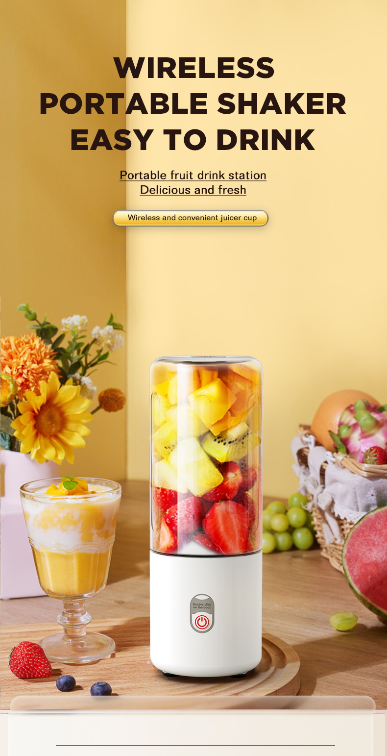 Dreepor Portable Juicer Blender Fruit Juice Mixer Rechargeable Electric ...