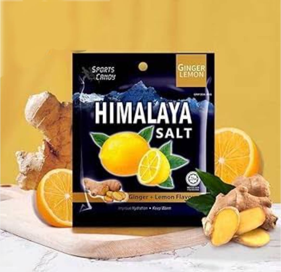 HIMALAYA SALT LEMON /ginger lemon CANDY SACHET=12 PCS | Shopee Philippines