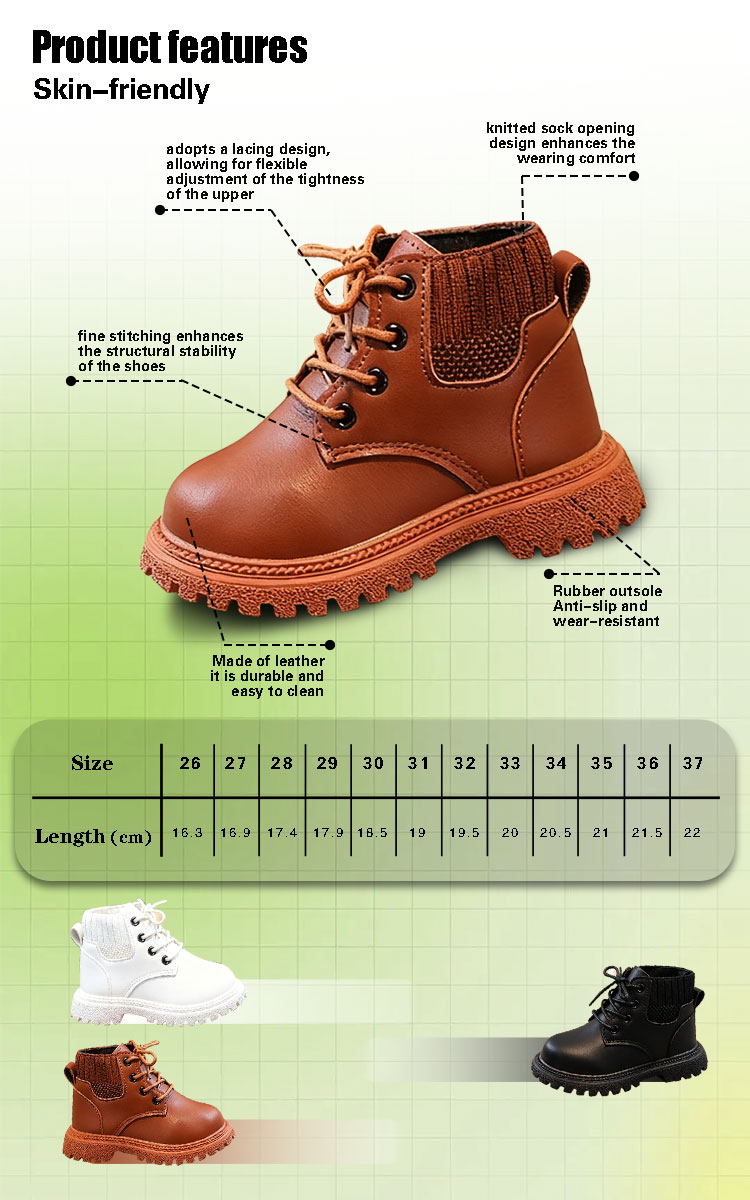 SENBA Boots For Kids Girls Korean Shoes Boys Boots Rubber Shoes Fashion ...