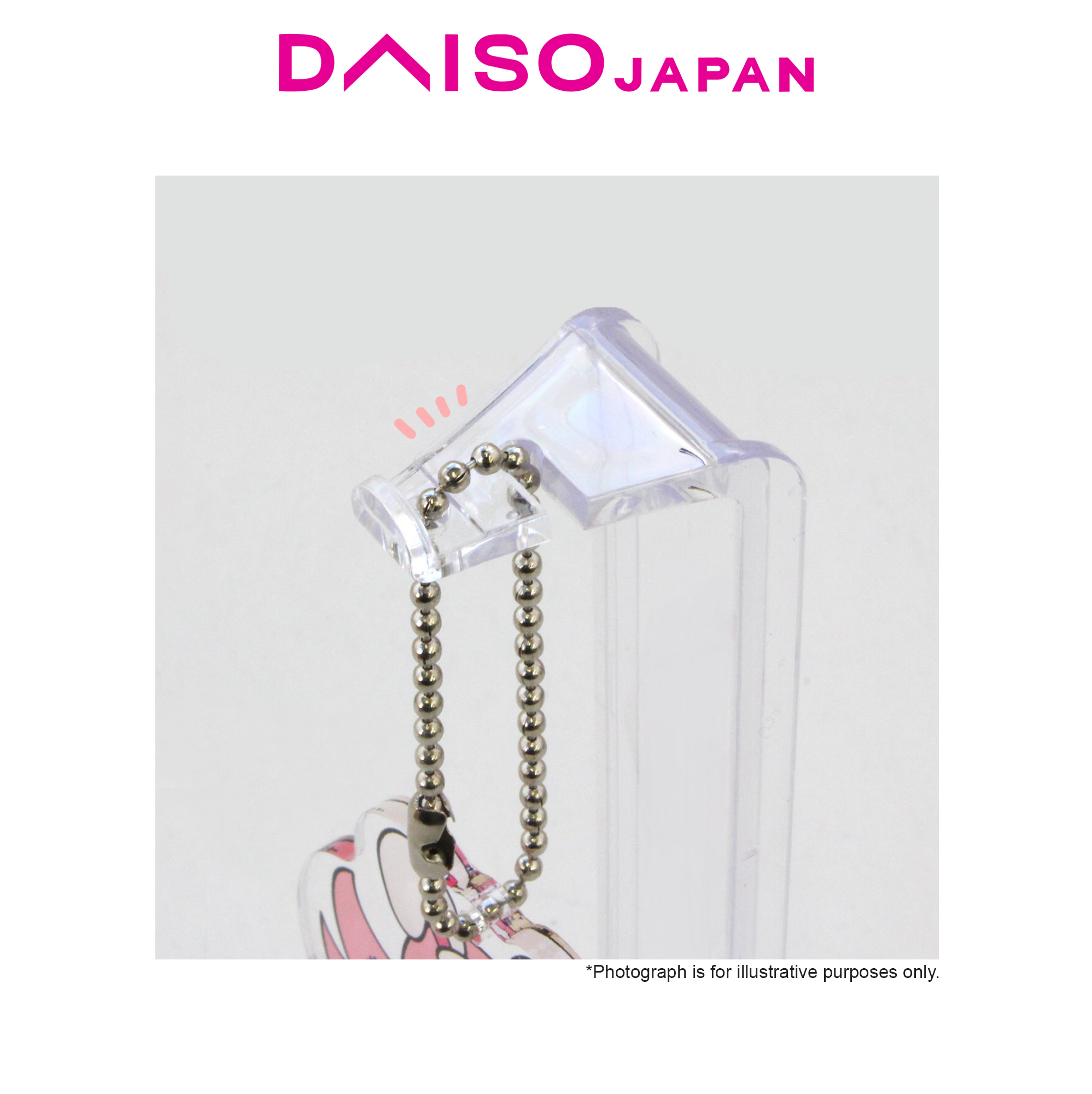 Daiso Oshikatsu My Collection Keychain Holder Stand | Shopee Philippines