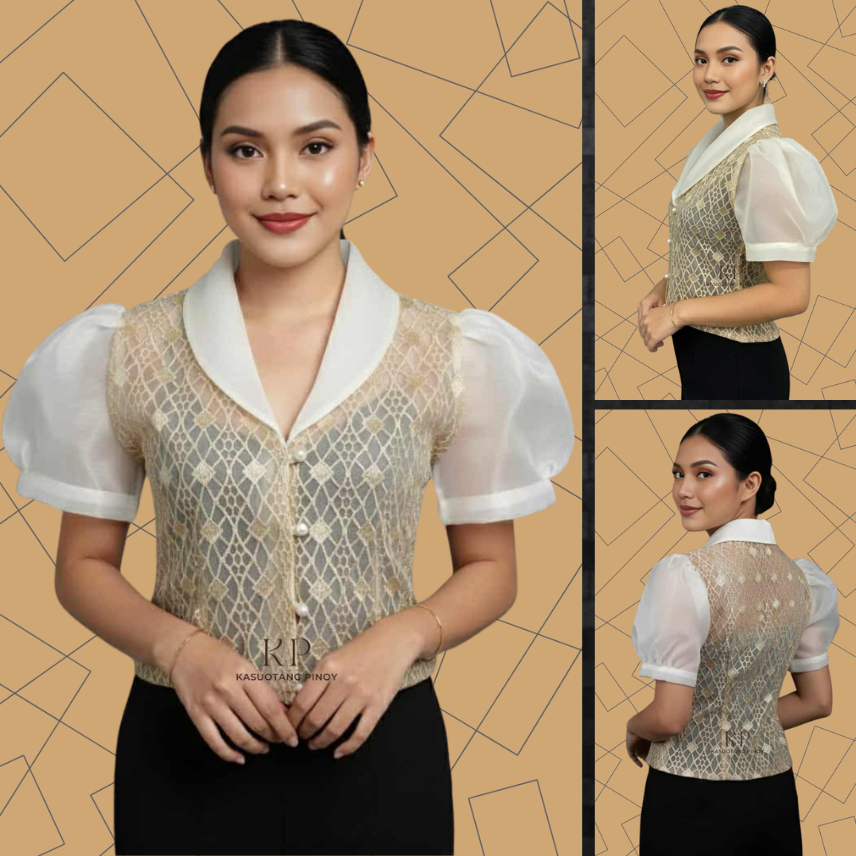 KASUOTANG PINOY-MODERN DIAMOND LACE WITH HUSI LINING | Shopee Philippines