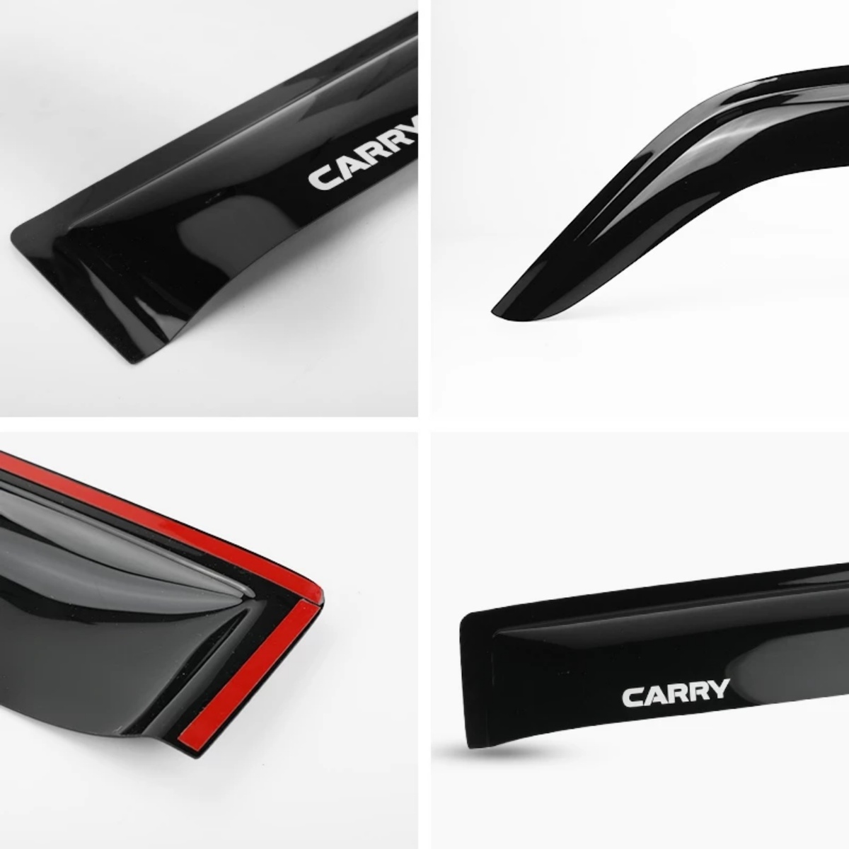 2020-2025 Suzuki Carry Window Visor Black ABS Plastic High Quality ...