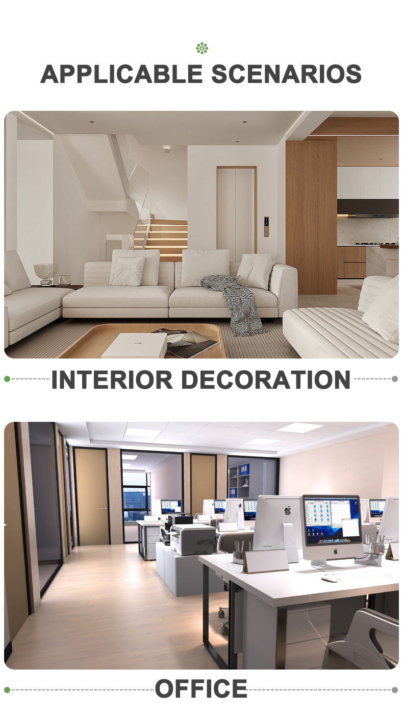 H40/80mm LED Skirting Line Strip Light Downward Glowing Aluminium ...