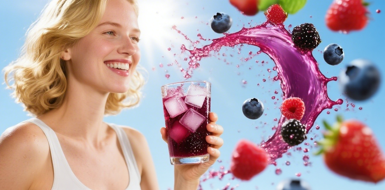 【Buy 1 Get 1】Weekit7 Acai Berry Organic Mixed Berry Powder Beverage ...