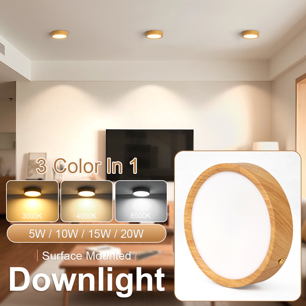 Tri color Downlight Surface Mounted Pin Light Led Ceiling 3 Color Spot ...