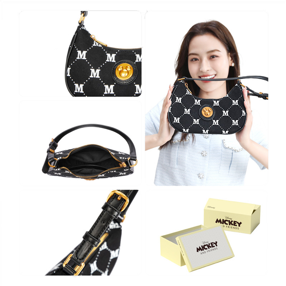 Mesuca Fashion | Disney Mickey Classic Crossbody Bag - Black (DHF23866 ...
